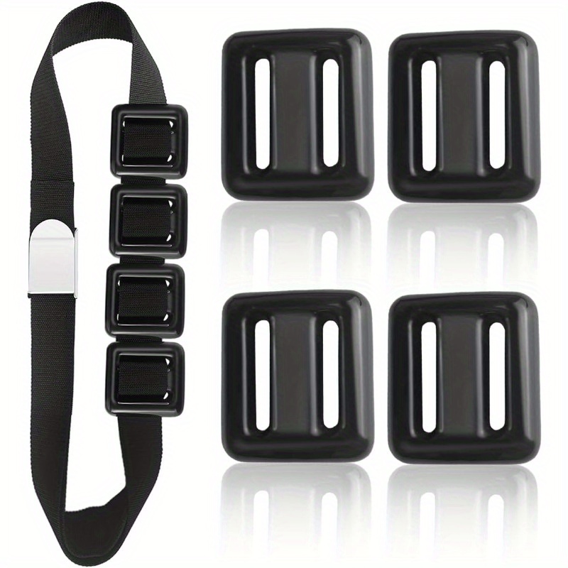 Wading Belt Quick-release Stainless Steel Diving Weight Belt, 53in For ...