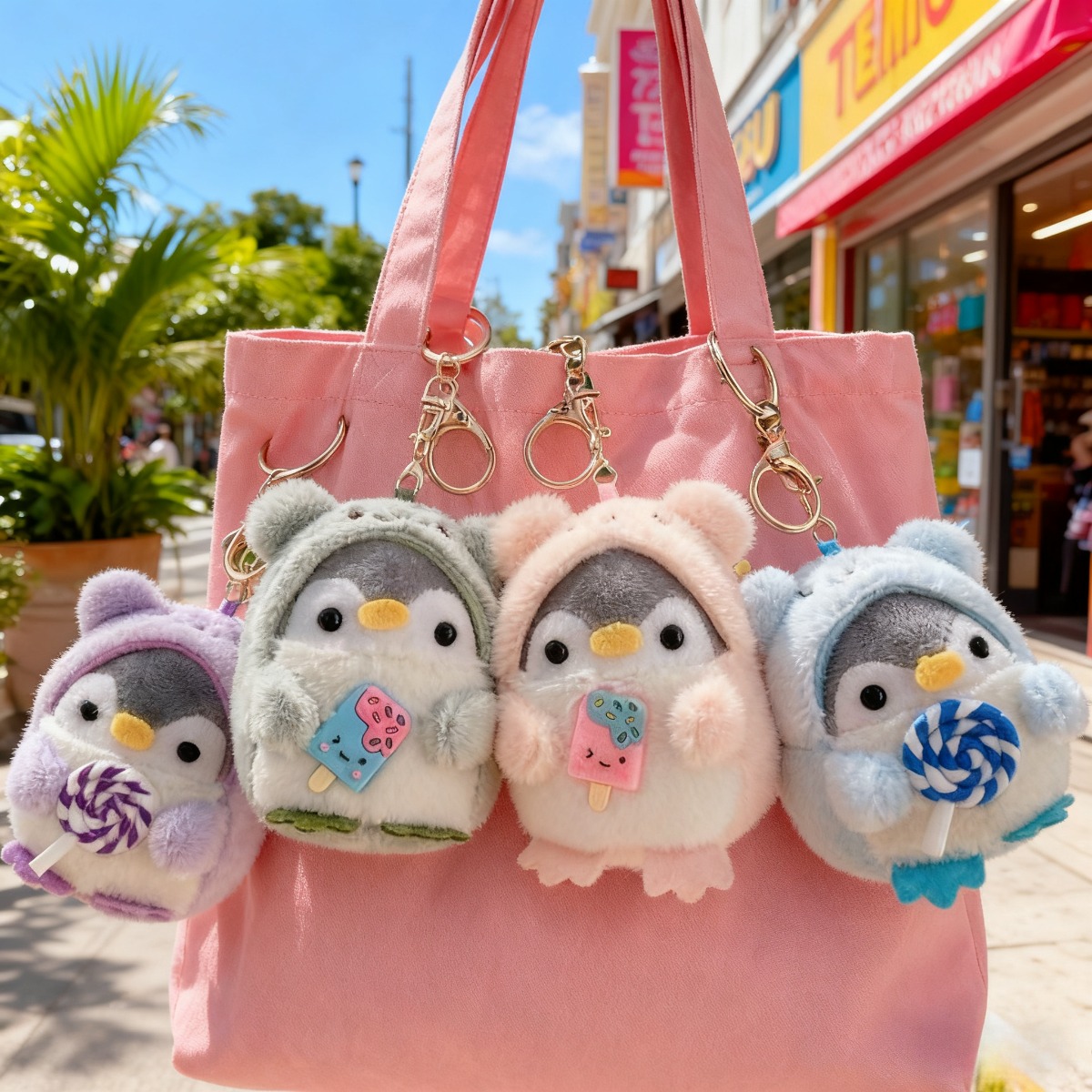 plush keychain bulk sold on Temu United States