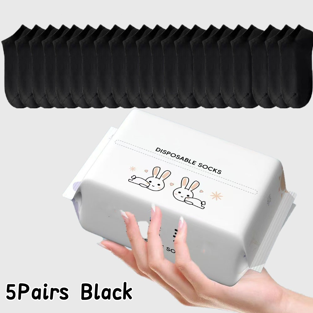 disposable socks for travel sold on Temu United States