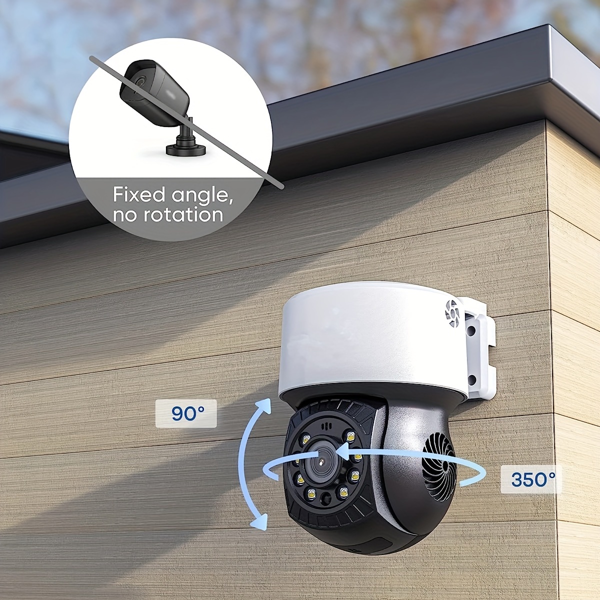 Outdoor Camera Pan Tilt - Temu