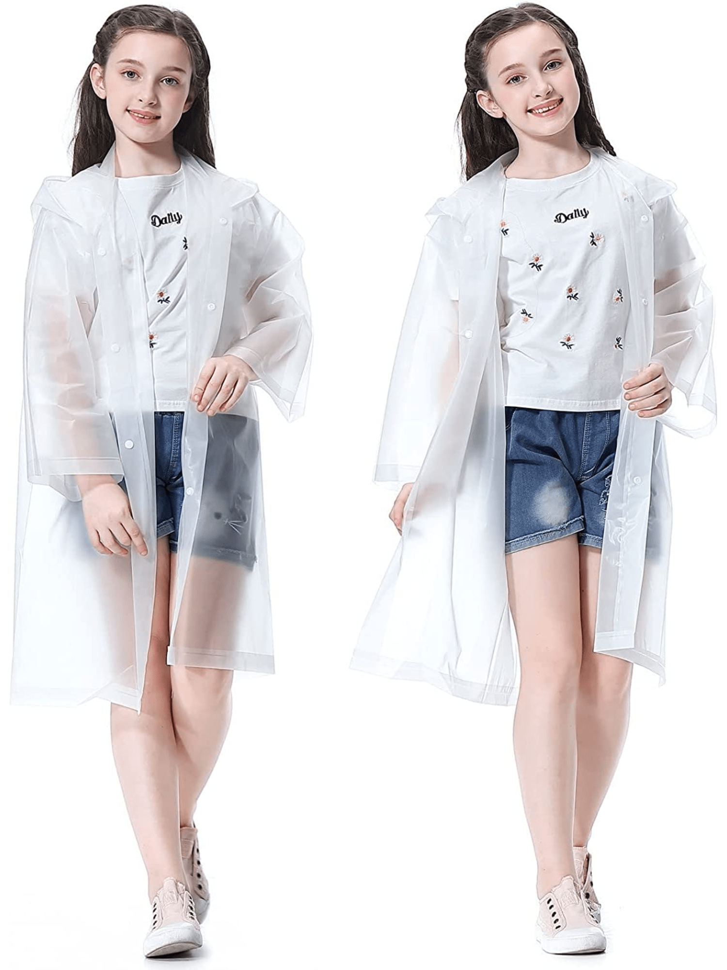Transparent Raincoat For Kids