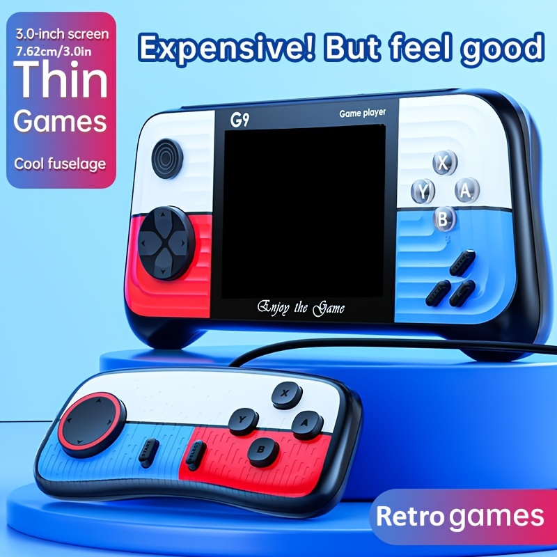 Retro Portable Handheld Game Console Player 3 0 Inch Hd Screen Hd Tv ...