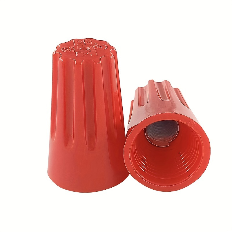 100pcs High Quality Spiral Crimping Cap Red P6 Terminal Marret Screw ...