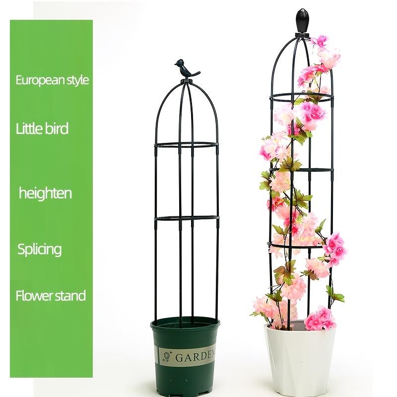 1pc Plants Trellis Garden Plant Supportsplant Climbing Frame Plastic ...