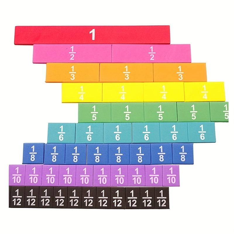Colorful Fraction Cube: An Engaging Math Toy For Kids To Learn And Have ...