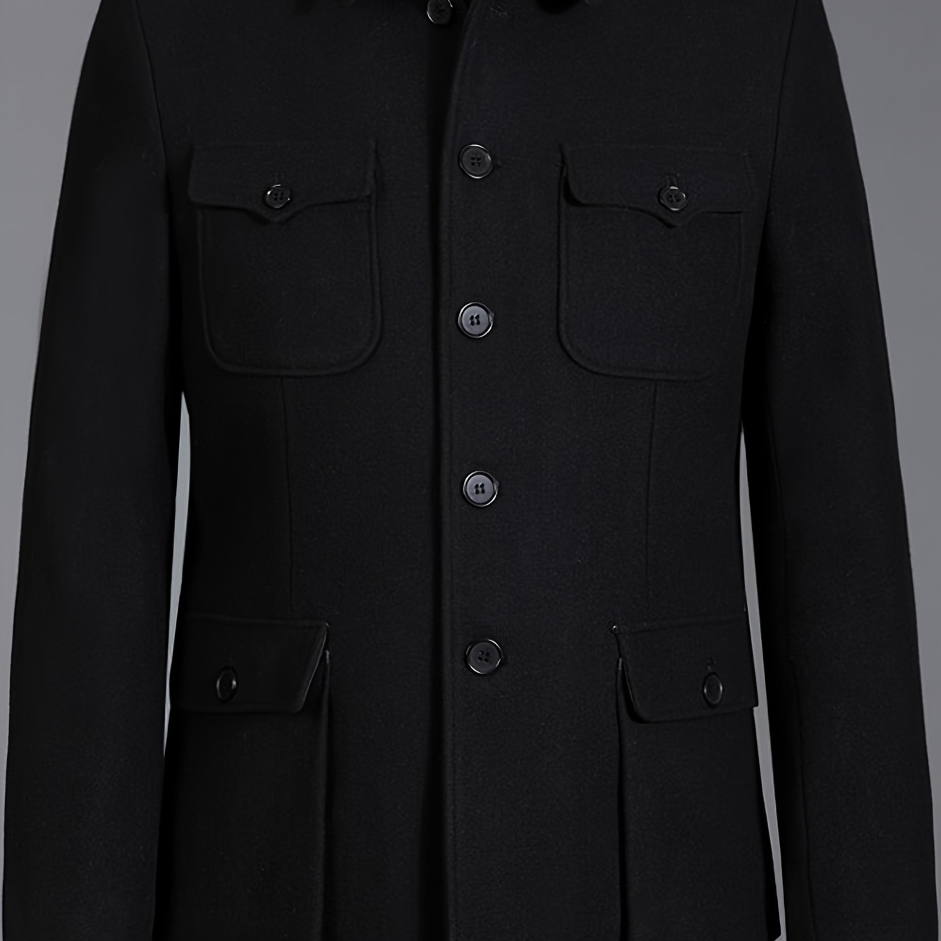 Middle Aged And Elderly Men's National Costume Sheep Wool Tunic Suit ...