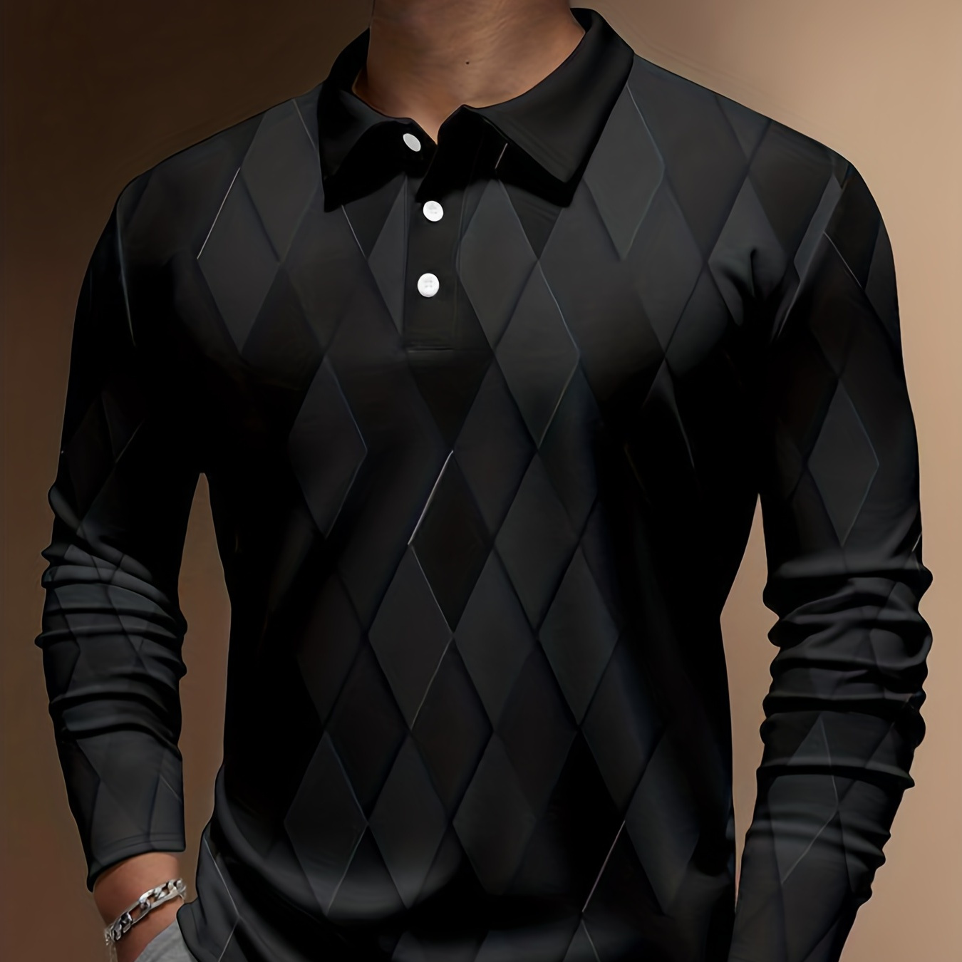 Various Pattern Men's Casual Long Sleeve Lapel Shirt Men's - Temu