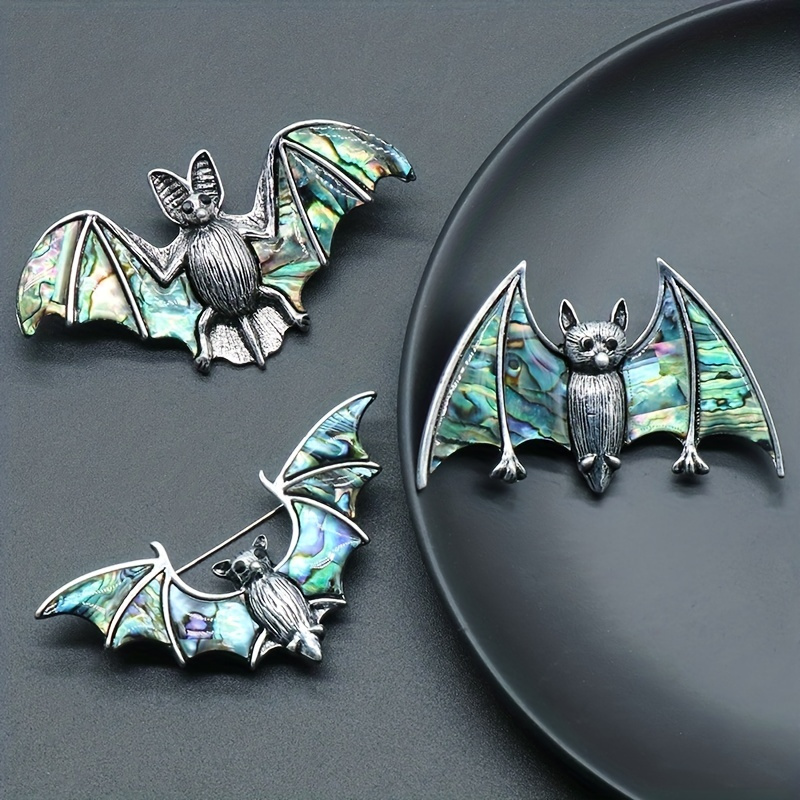 Bat Vampire Mythology Legend Creature Round Earrings Ladies Gothic ...