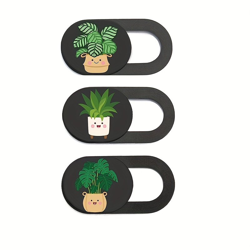 Plastic Webcam Cover Shutter Magnet Slider For Iphone & Android Phone ...