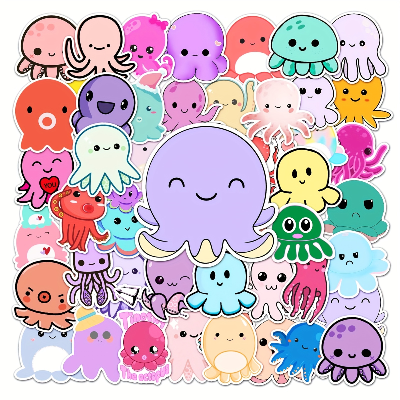 Cute Baby Octopus Cartoon