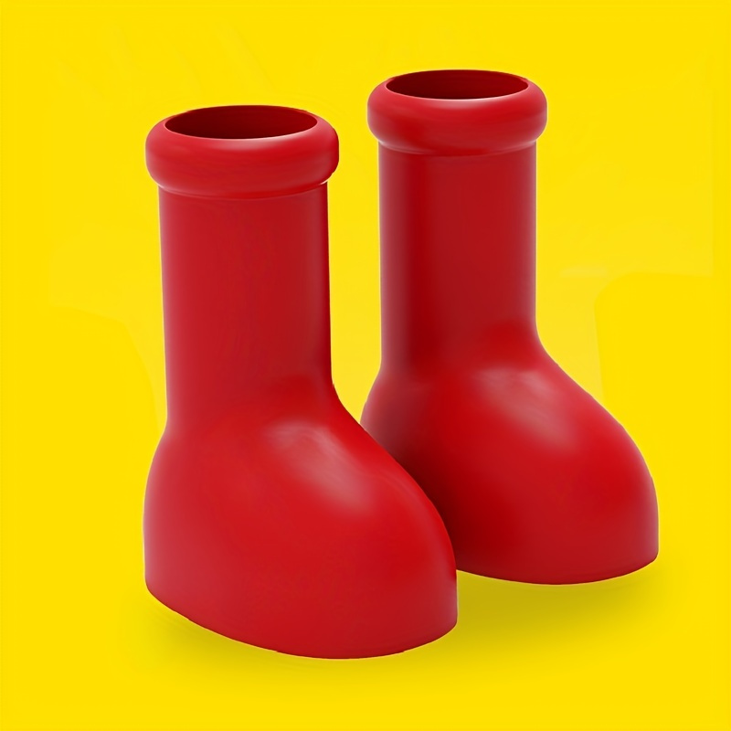 Big Red Boots, Anime Street Style High Top Flat Sneakers For Men And ...