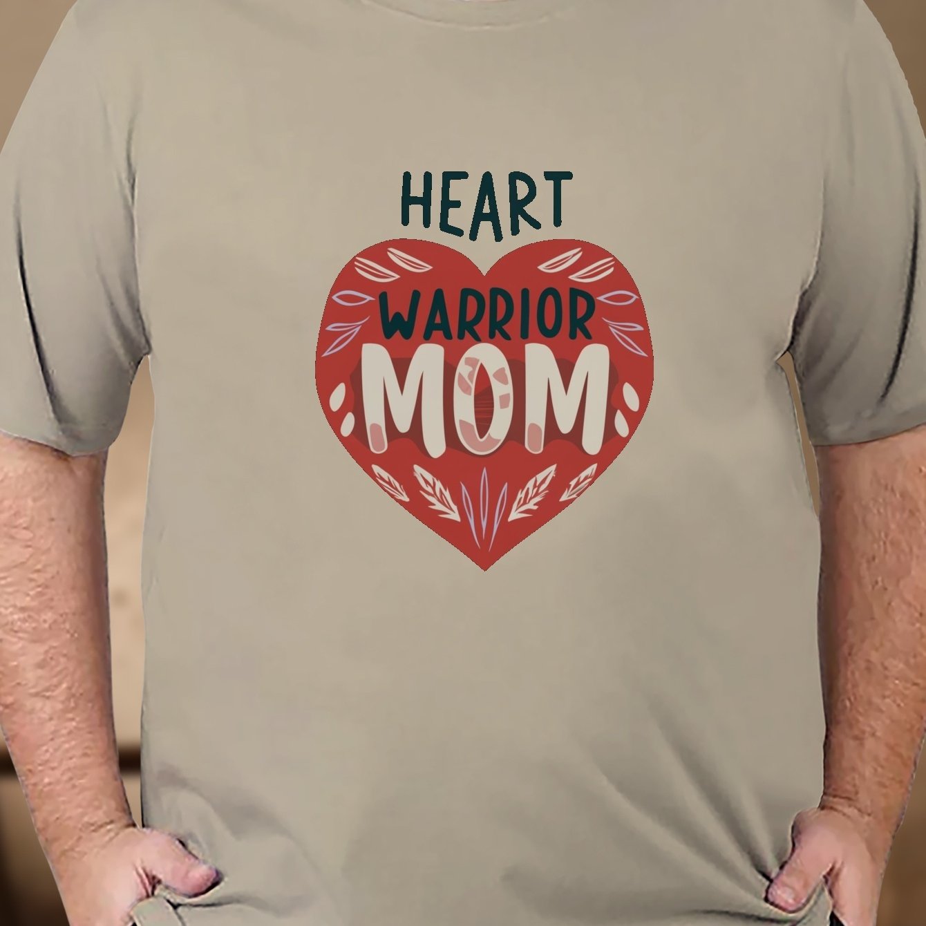 Plus Size Men's Stylish Loose Heart Pattern Shirt Casual - Temu United ...