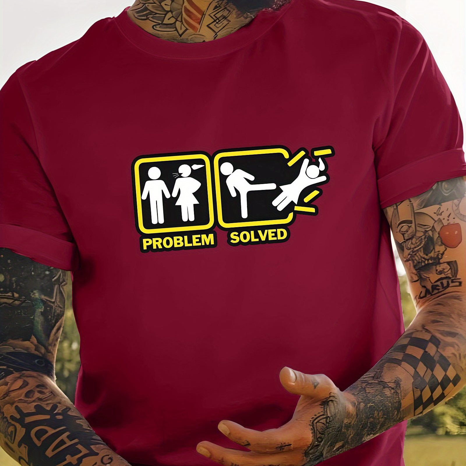 Funny Graphic Men's Short Sleeve T shirt Comfy Stretchy - Temu Canada