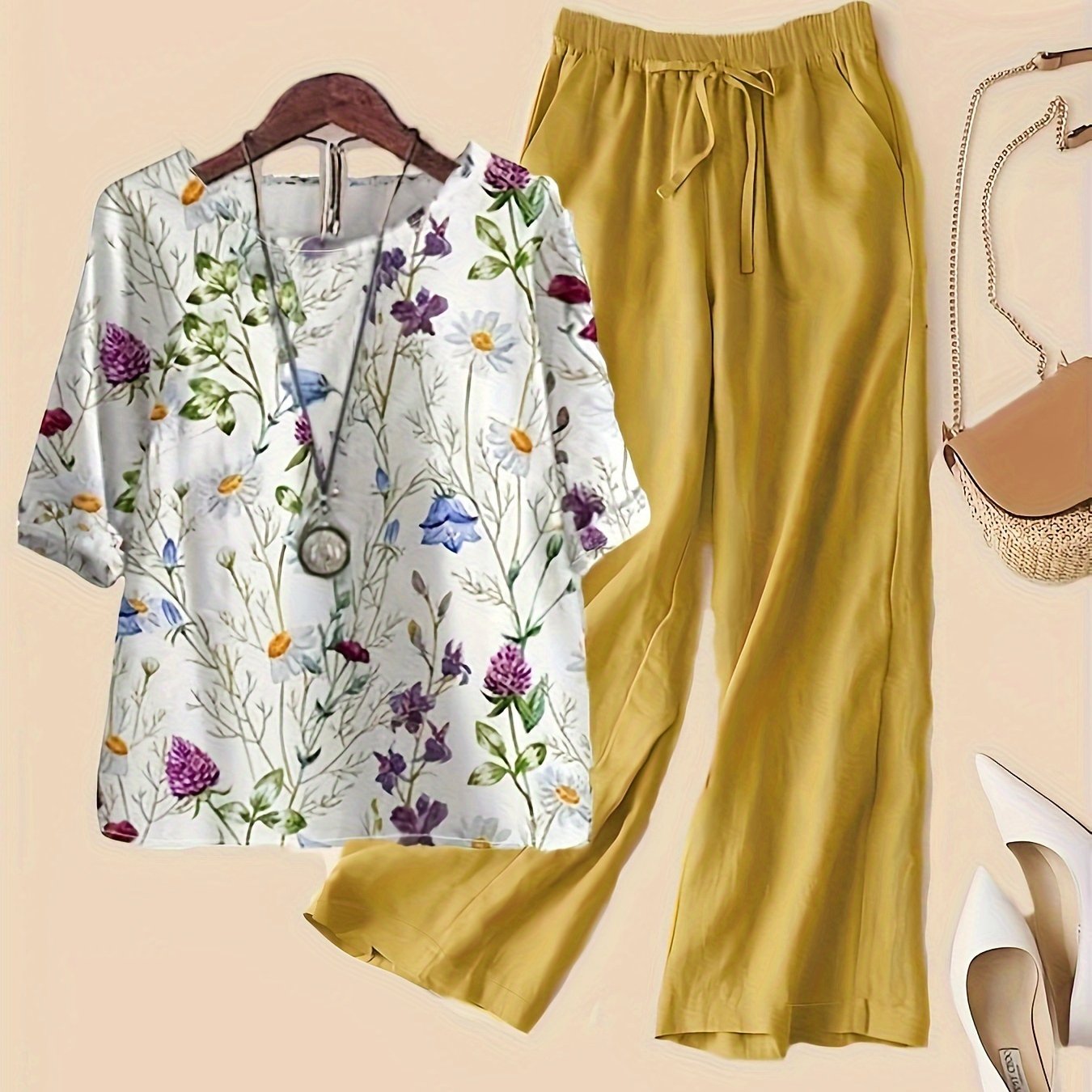 Size Outfits Set Womens - Temu Australia