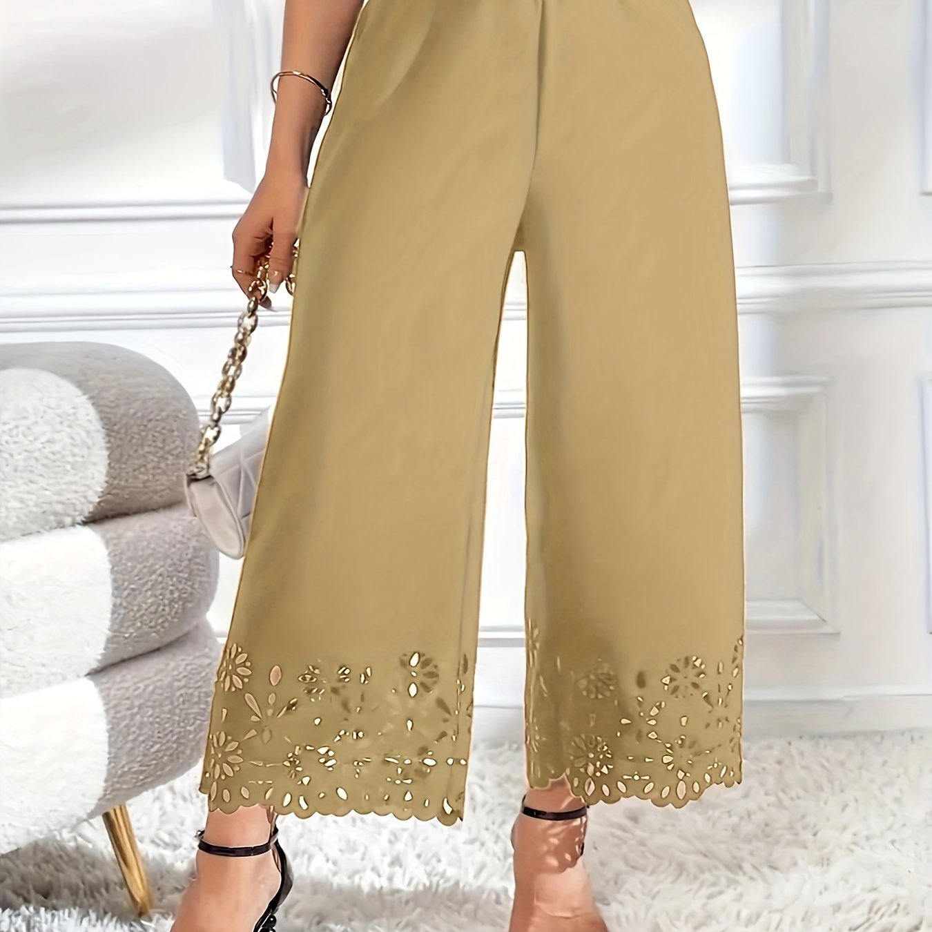 Plus Size Leg Casuales - Temu Spain