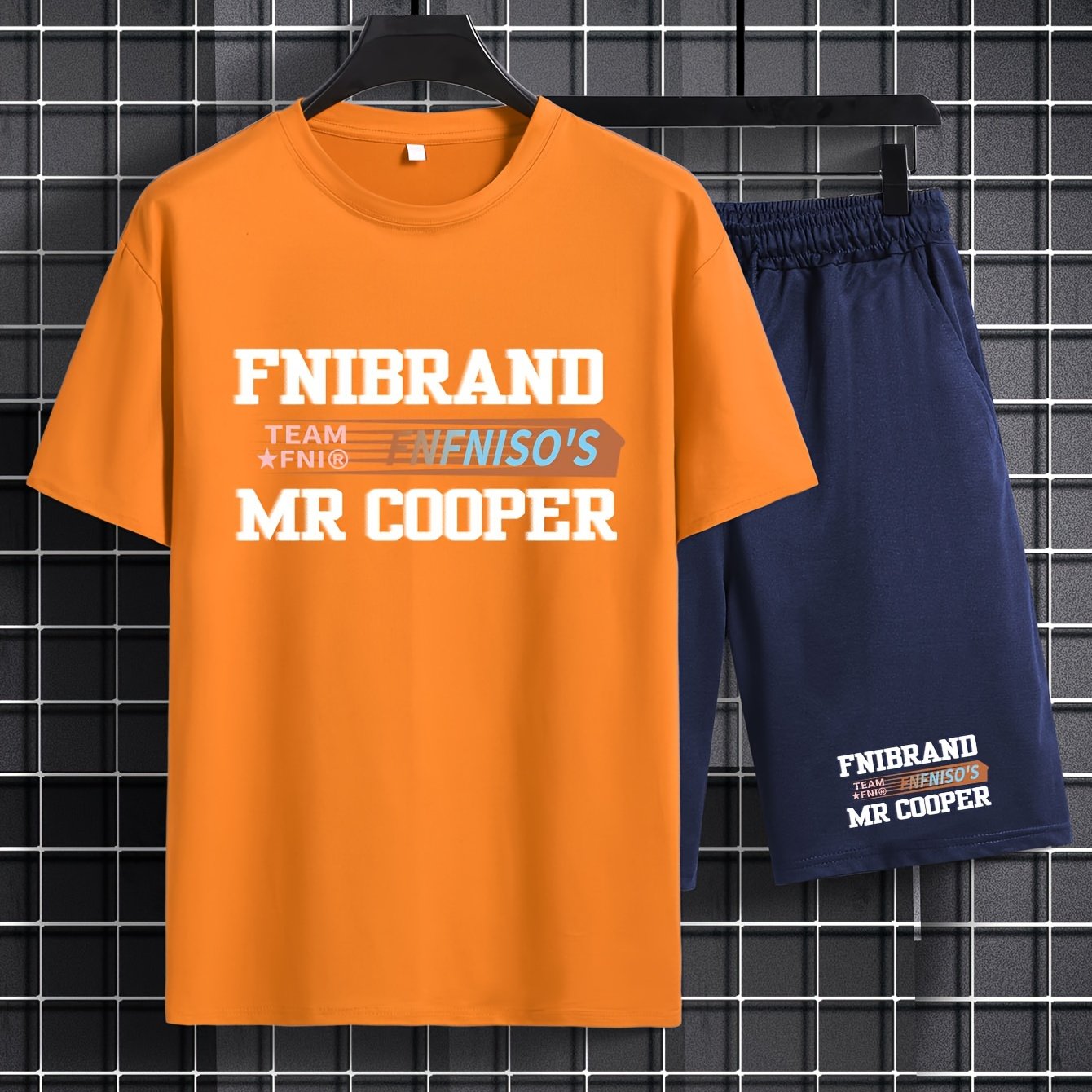 Plus Size Street Style Print Men's Casual Short - Temu Australia