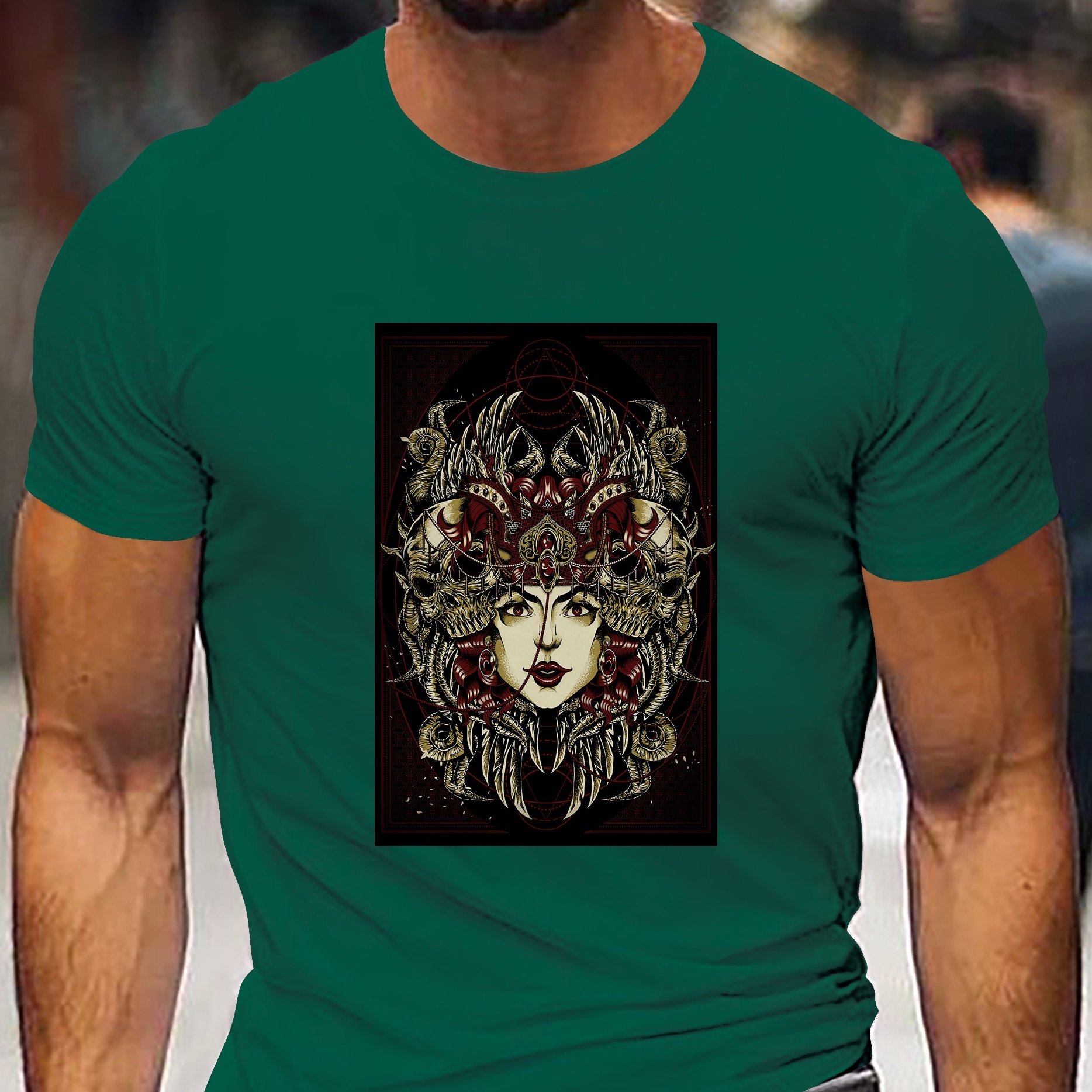 Designed Graphic Men's Short Sleeve T shirt Comfy Stretchy - Temu ...